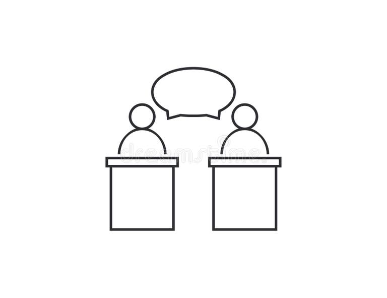 Debate Vector Logo Stock Illustrations – 3,372 Debate Vector Logo Stock ...