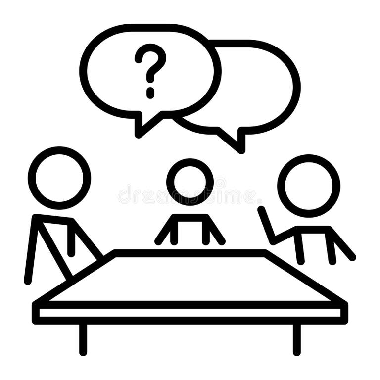 Stick Man Figure Conversation Communication Stock Illustrations – 179 ...