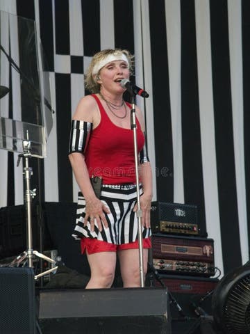 Debbie Harry Blondie image éditorial. Image du roche, groupe - 5413140