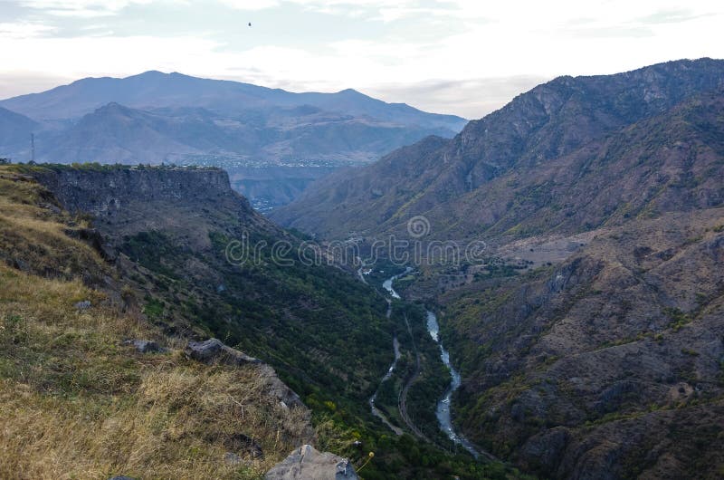 The Debed river canyon stock image. Image of summer, view - 70707063