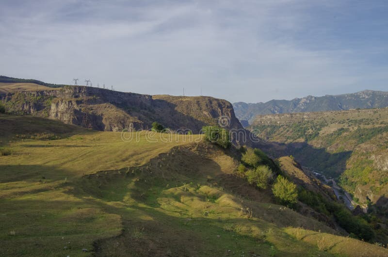 The Debed River Canyon in Armenia Stock Image - Image of ecology ...
