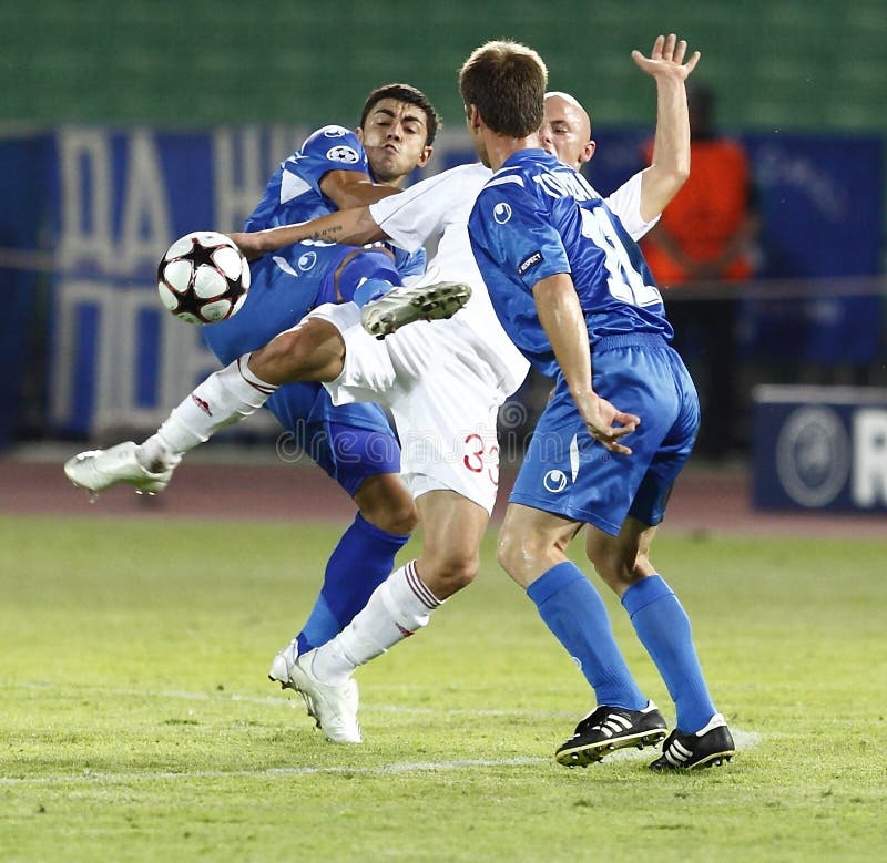 Debrecen Vs Levski Sofia, UEFA Champions League Editorial Stock Image ...