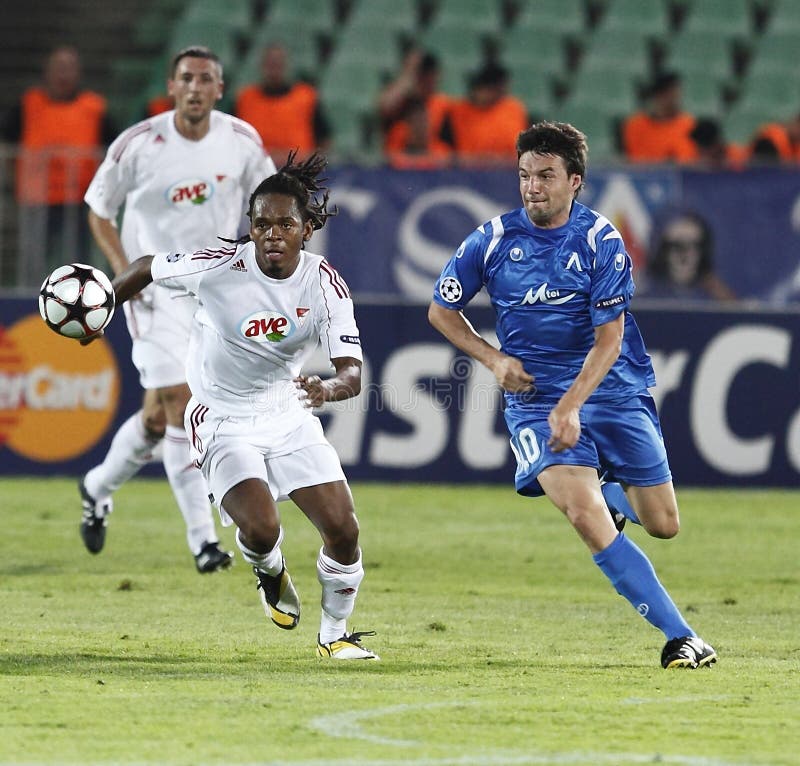Debrecen Vs Levski Sofia, UEFA Champions League Editorial Stock Photo ...