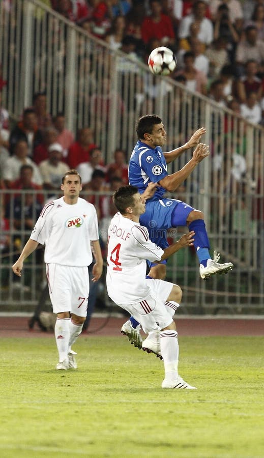 Debrecen Vs Levski Sofia, UEFA Champions League Editorial Stock Image ...
