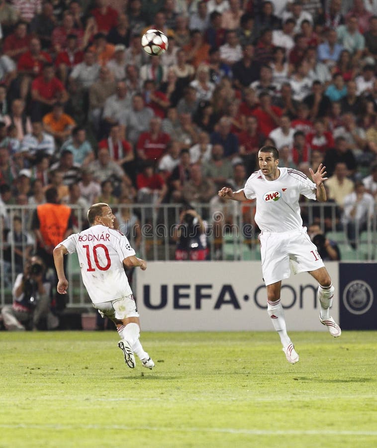 Debrecen Vs Levski Sofia, UEFA Champions League Editorial Image - Image ...