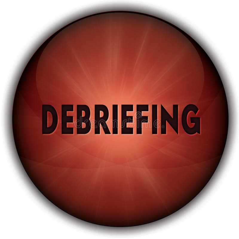 Debriefing stock illustration. Illustration of feedback - 23158324