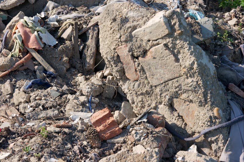Debris stock photo. Image of devastation, destruction - 2370636