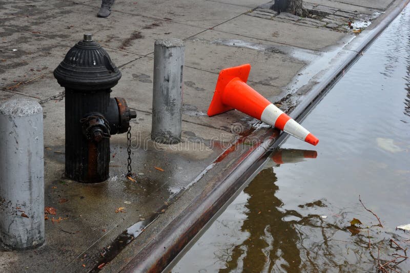 Debris and Flood at the Ground Stock Photo - Image of north, finance ...
