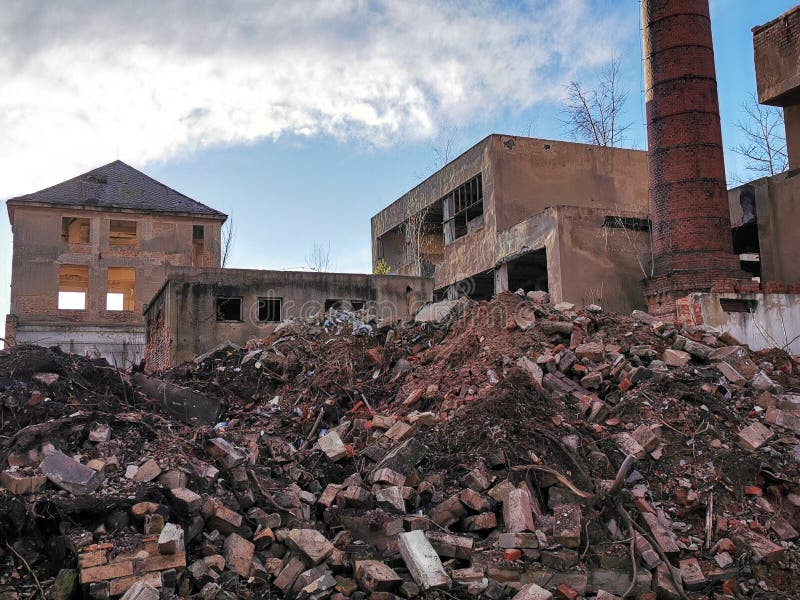 Old factory stock photo. Image of outside, environment - 13217656