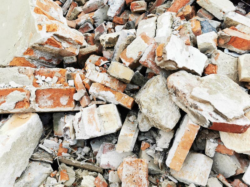 Debris of Old Factory Building Stock Image - Image of architecture ...