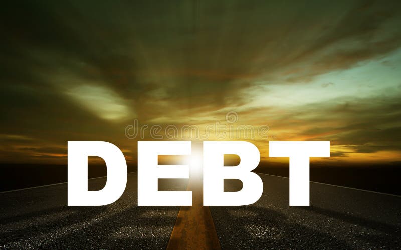 Debt Concept Background stock photo. Image of despair - 132808520