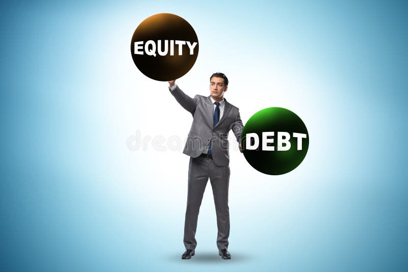Debt or Equity Concept As Financing Options Stock Image - Image of ...