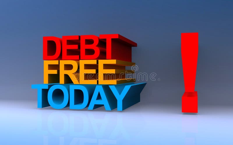 Debt Free Zone Road Sign stock image. Image of area, money - 28126781