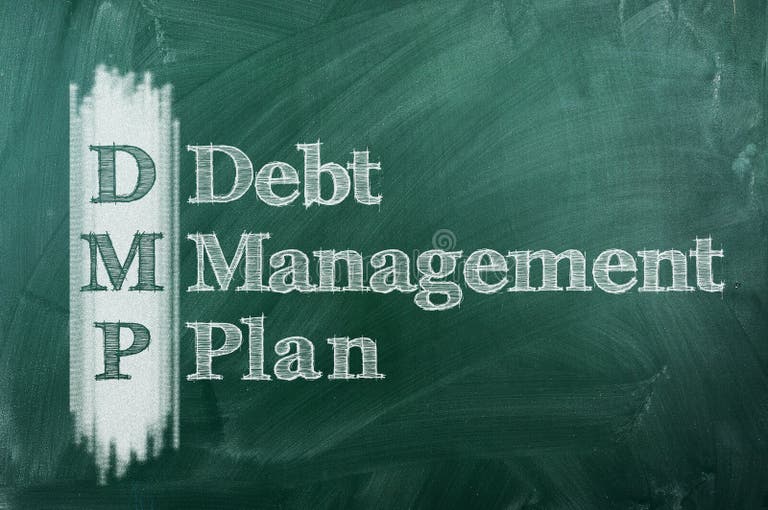 Debt Management Plan stock photo. Image of financial - 41331040
