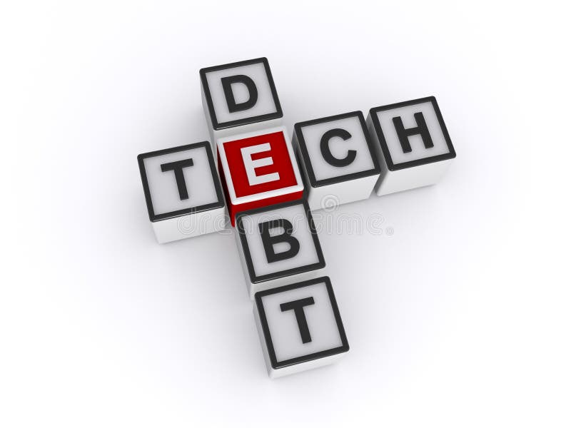 Technical Debt Clipart