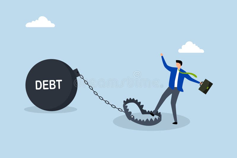 Debt Trap Overspending Stock Illustrations – 15 Debt Trap Overspending ...