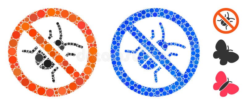 Debugger Composition Icon of Circles Stock Vector - Illustration of ...