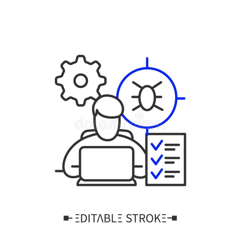 Debugging Activities Stock Illustrations – 22 Debugging Activities ...