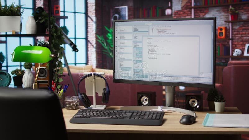 Debugging Software Programming Language Displayed On Computer Monitor 2118