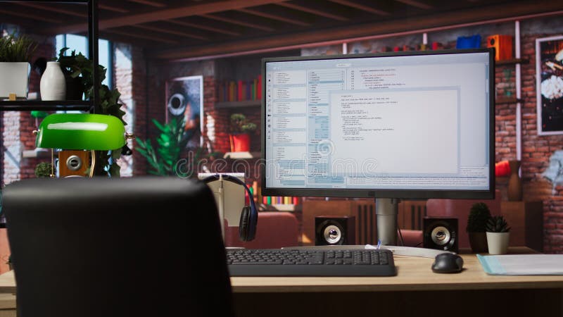 Debugging Software Programming Language Displayed Computer Display Stock Photos - Free & Royalty ...