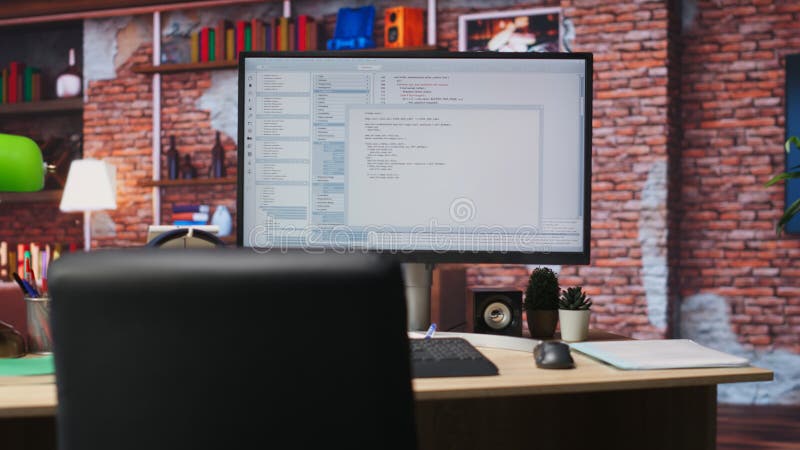Debugging Software Programming Language Displayed Computer Display ...