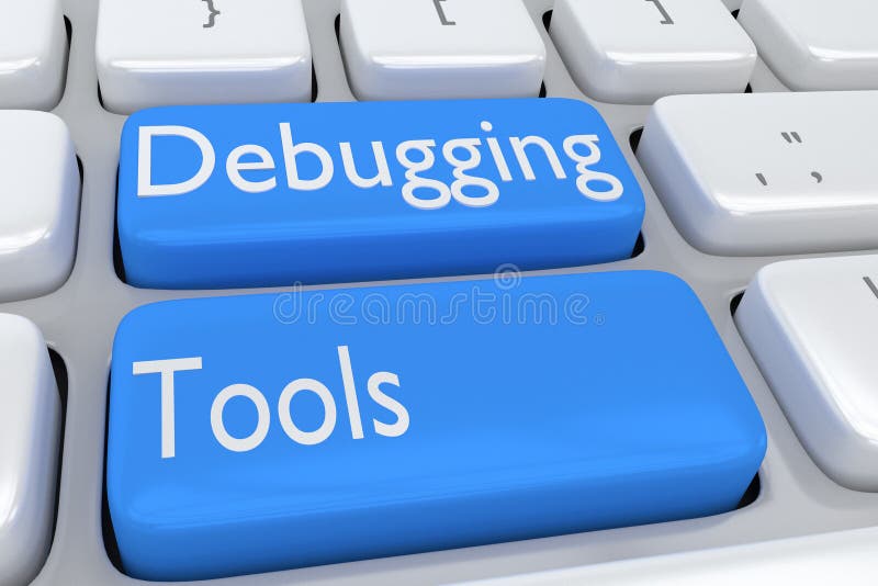 Debugging Tools concept stock illustration. Illustration of data - 89429073