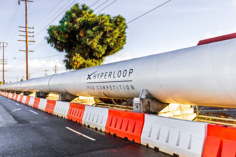 Dec 8, 2019 Hawthorne / Los Angeles / CA / USA - Hyperloop POD ...