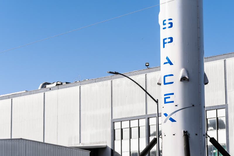 SPACEX Headquarters in Hawthorne California Editorial Image - Image of ...