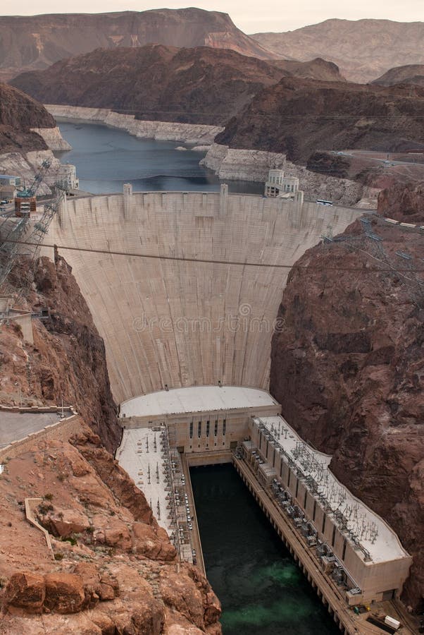 2015-Dec Hoover Dam USA the Most Advanced Technology Stock Image ...