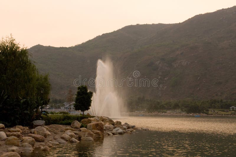 2 Dec 2007 the Lake, Inspiration Lake Recreation Centre, Hk Stock Photo ...