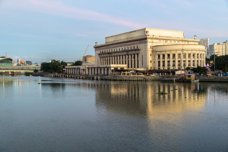 Manila Post Office in the Philippines Editorial Stock Image - Image of ...