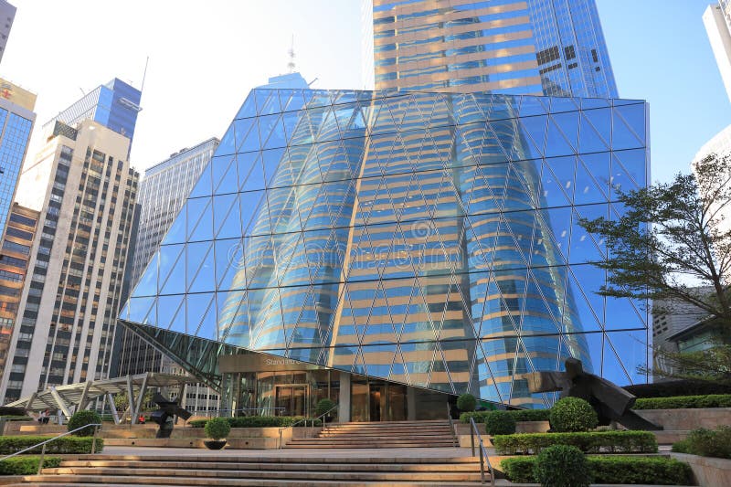 Dec 18 2015 the Modern Office Building in Hong Kong Editorial Stock ...