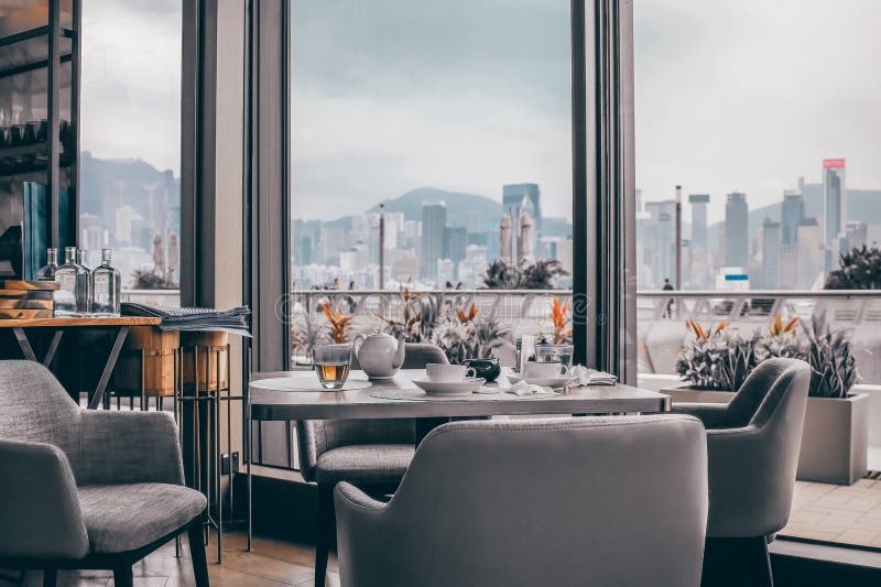 Dec 14 2023 Modern Urban Skyscraper Building with Interior Design Decor ...