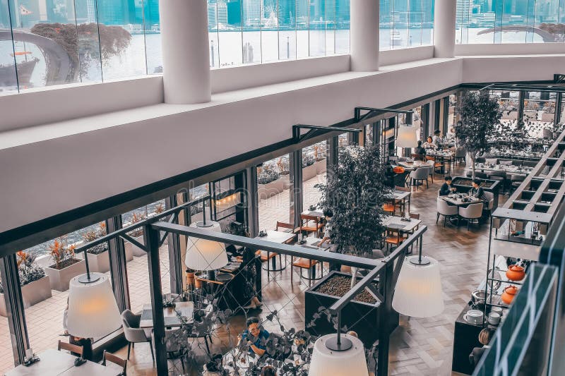 Dec 14 2023 Modern Urban Skyscraper Building with Interior Design Decor ...