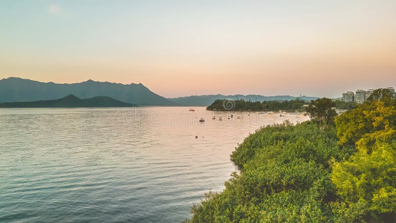 Pebbles Beach, Wu Kai Sha, Ma on Shan at Hk 23 Dec 2022 Stock Image ...