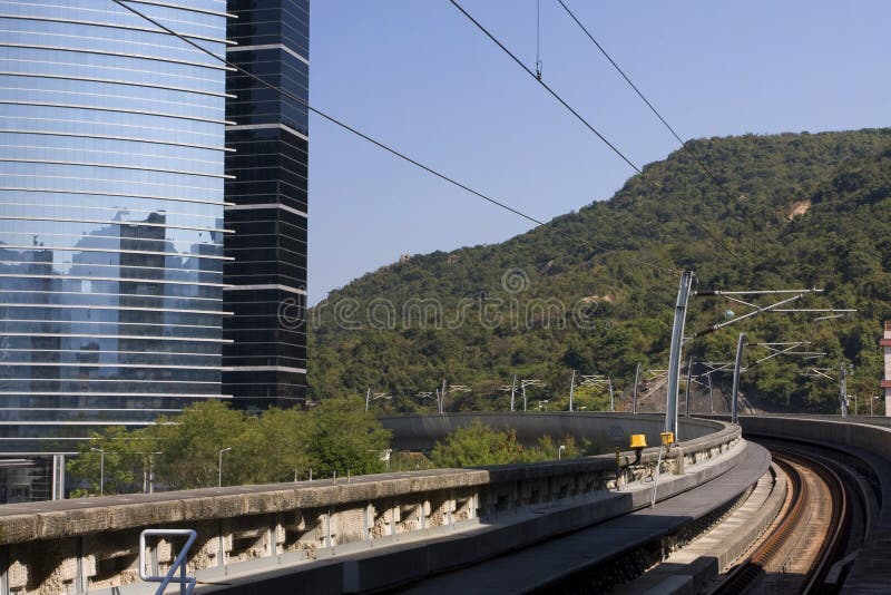 2 Dec 2007 Shek Mun Station, Sha Tin, Hong Kong Stock Image - Image of ...