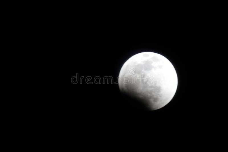The Total Lunar Eclipse, the Moon Phases 10 Dec 2011 Stock Photo ...