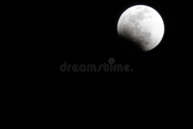 The Total Lunar Eclipse, the Moon Phases 10 Dec 2011 Stock Photo ...