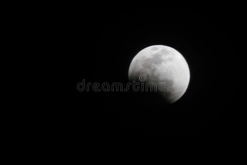 The Total Lunar Eclipse, the Moon Phases 10 Dec 2011 Stock Photo ...