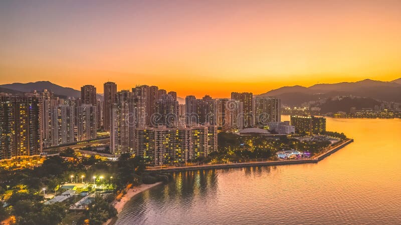 Wu Kai Sha Area with Modern Residential Building 23 Dec 2022 Editorial ...