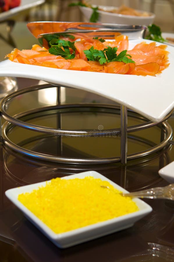 Decaadent Smoked Salmon With Toppings Picture. Image: 6374746