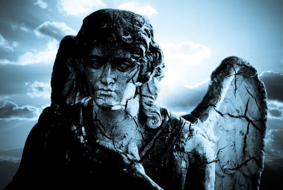 Decadence stock image. Image of life, statue, angel, grave - 38287633