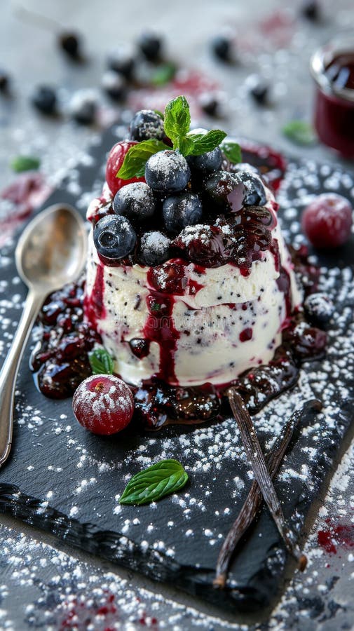 Exquisite Piece Raspberry Cake Stock Photos - Free & Royalty-Free Stock ...