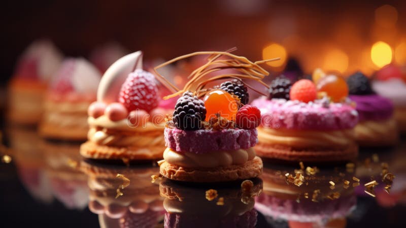 Decadent Rococo Desserts: a Visual Feast of Cranberrycore and Multi ...