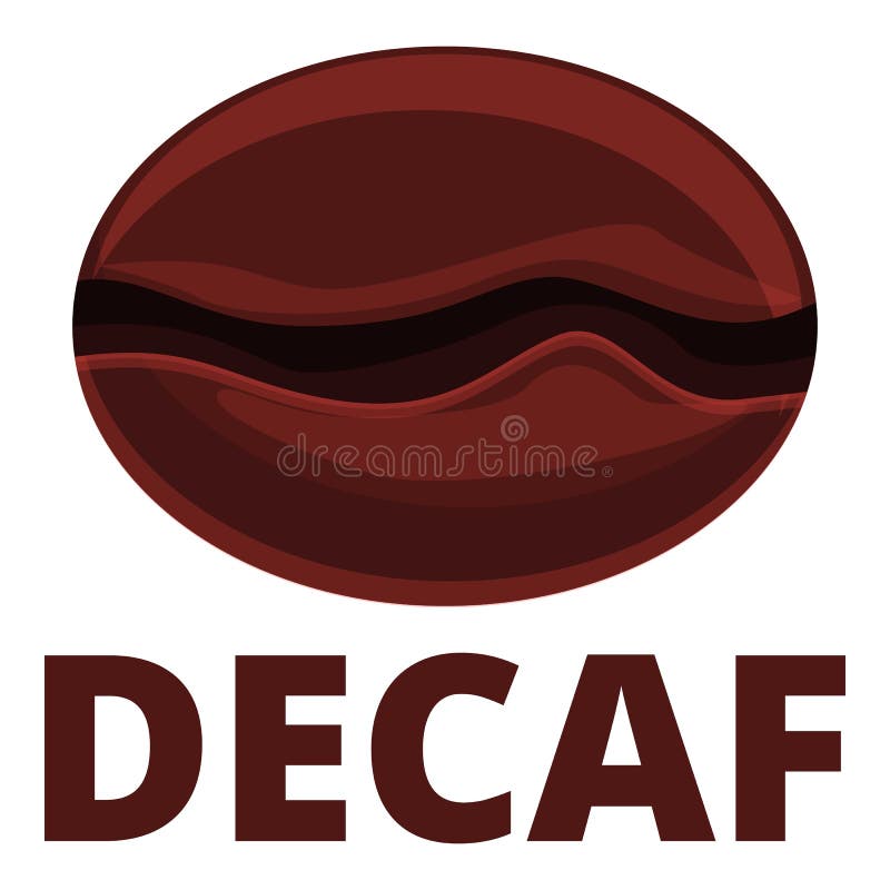 Bag Decaf Coffee Icon, Cartoon Style Stock Vector - Illustration of ...