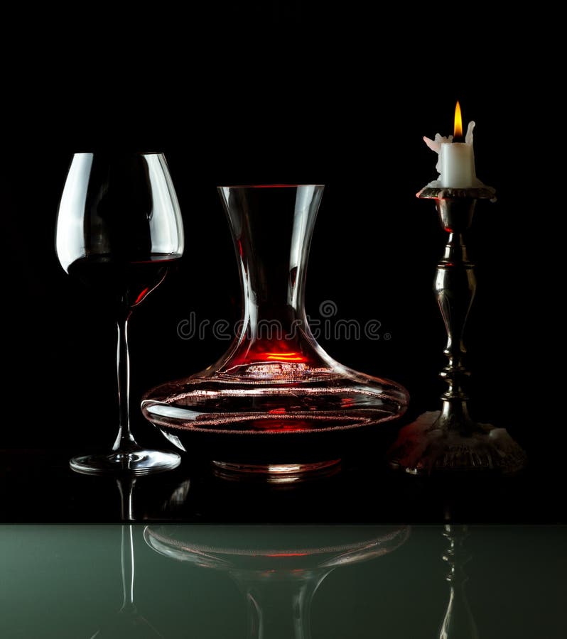 Decanting stock image. Image of bordeaux, elegance, isolated - 21614931