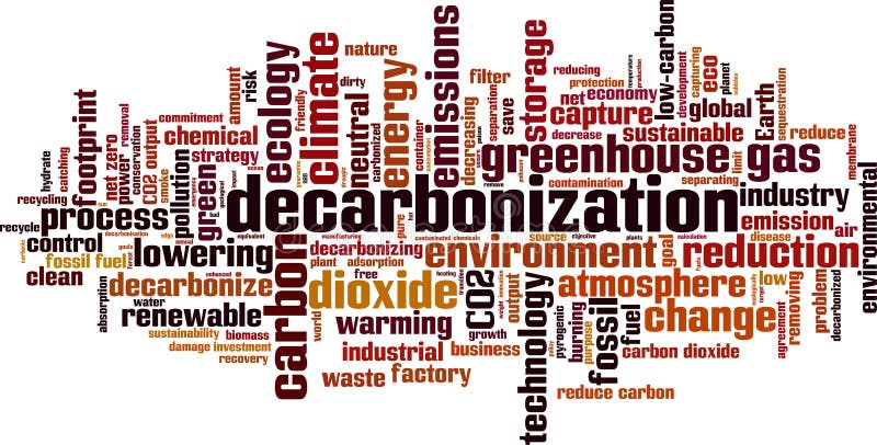 Decarbonization Word Stock Illustrations – 17 Decarbonization Word ...