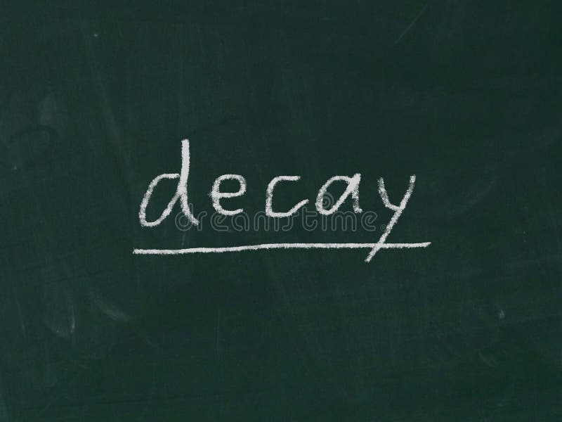 Decay concept word stock illustration. Illustration of background ...