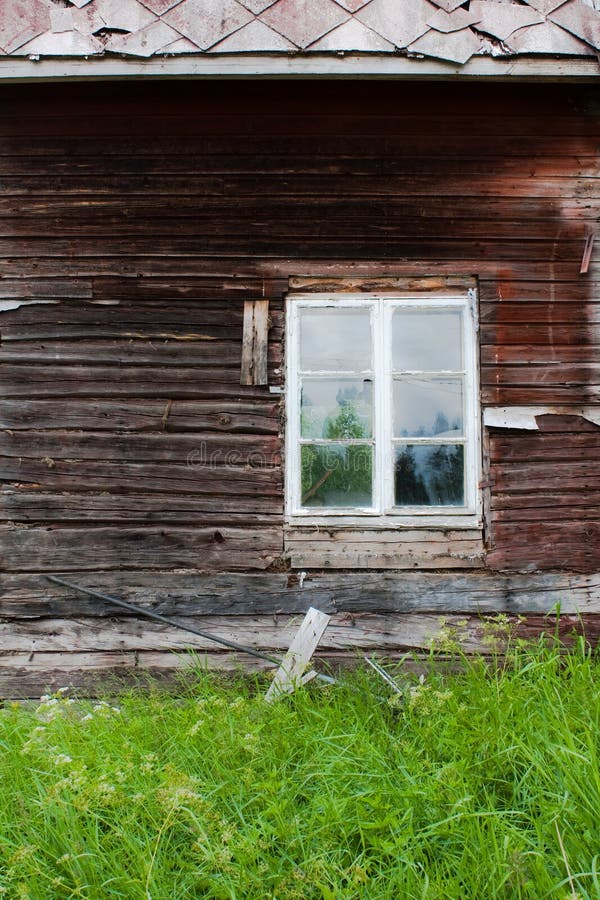 Decay stock photo. Image of grass, panes, cabin, decay - 31921144