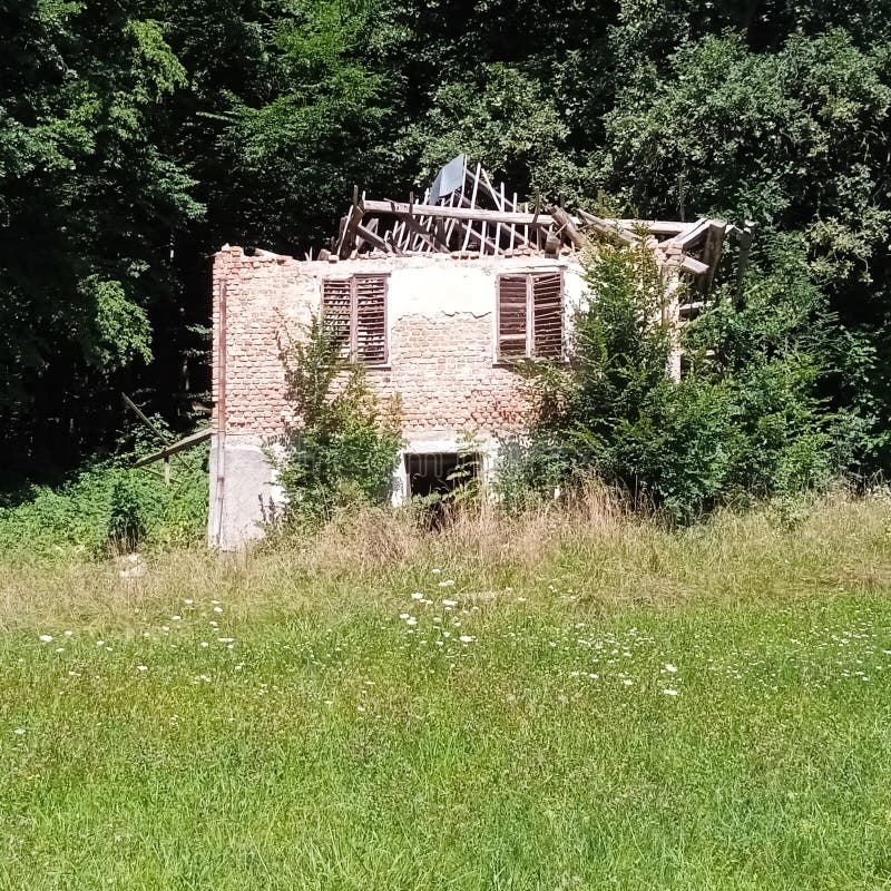 Decay and Structural Damage in Building Stock Photo - Image of ...